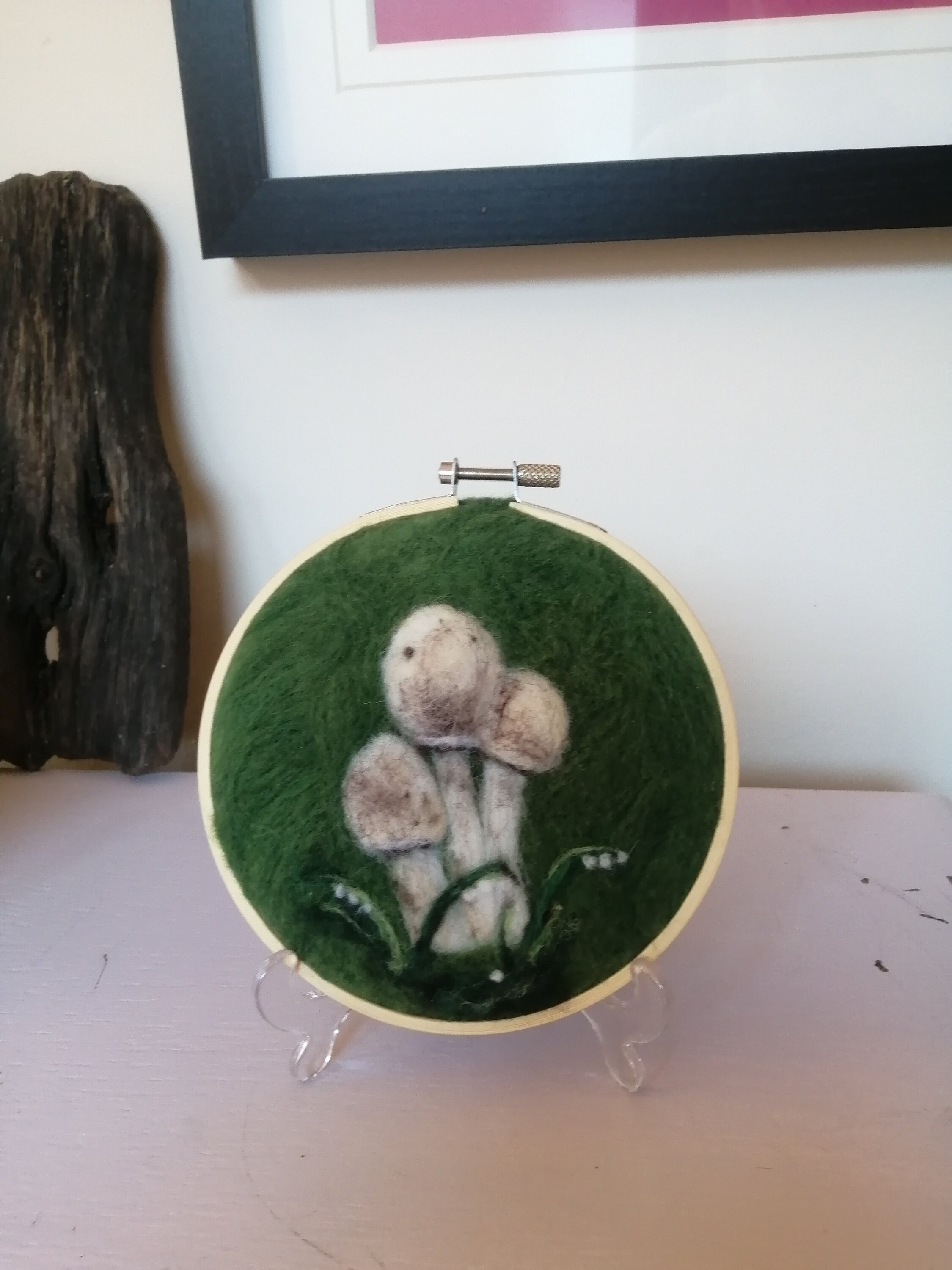 Needle Felted Fungi - Etsy UK