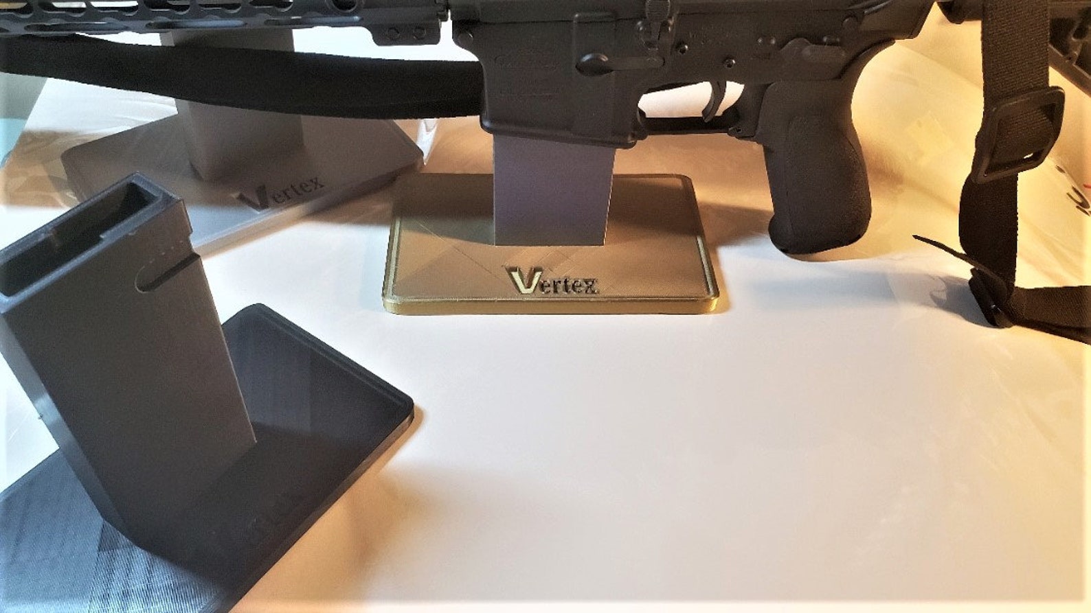 AR15 Tactical Rifle Stand (fully Customizable) - Etsy