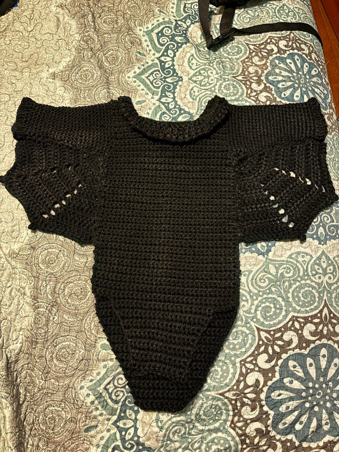 Baby Black Bat Halloween Costume Crochet Handmade - Etsy