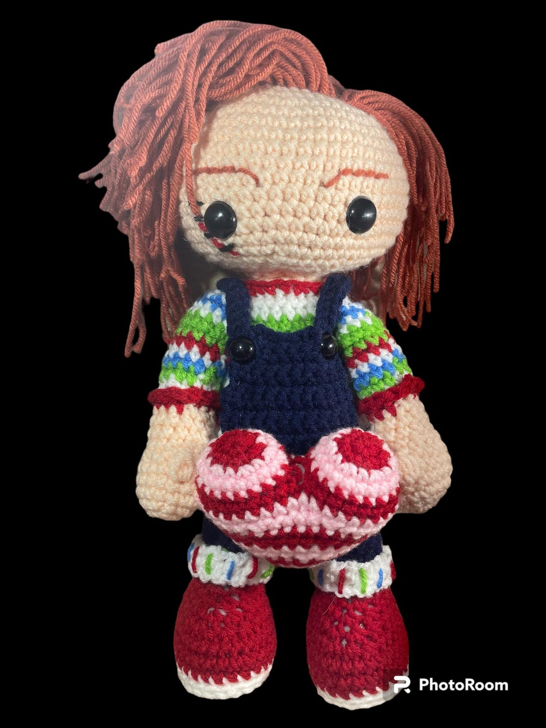 Chucky Amigurumi Doll Crochet Handmade Villian Childs Play Slasher ...