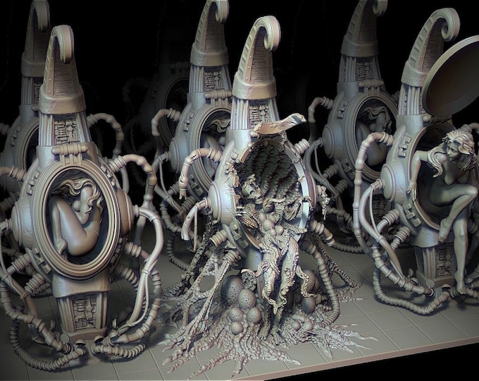 Hibernation Pod - Infected Pod | Alien | 75mm | 3d Printed Miniature - Etsy