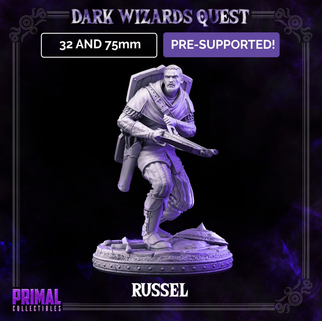 Russel the Mercenary Crossbowman Dark Wizard Quest November Bundle ...