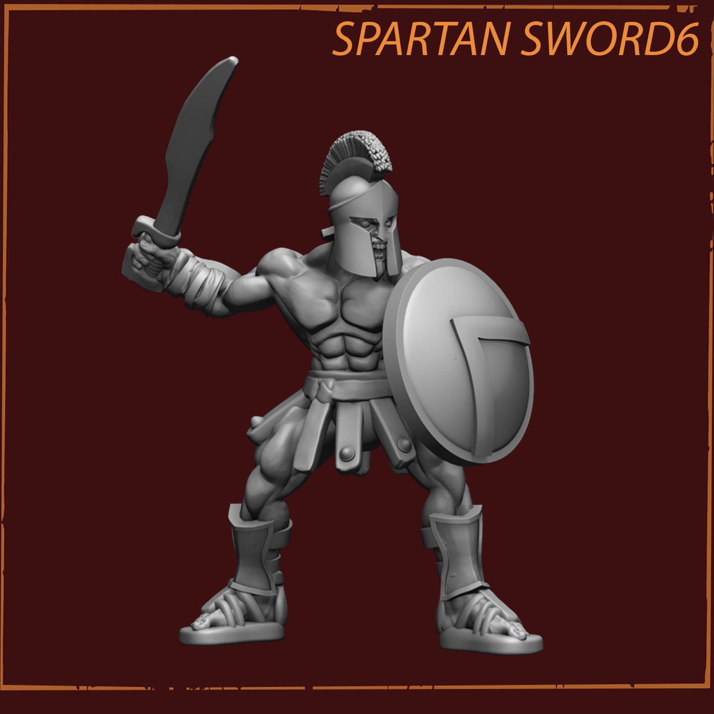 Spartans 32mm Scale 3D Printed Miniatures Battle of - Etsy