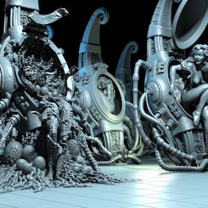 Hibernation Pod - Infected Pod | Alien | 75mm | 3d Printed Miniature - Etsy