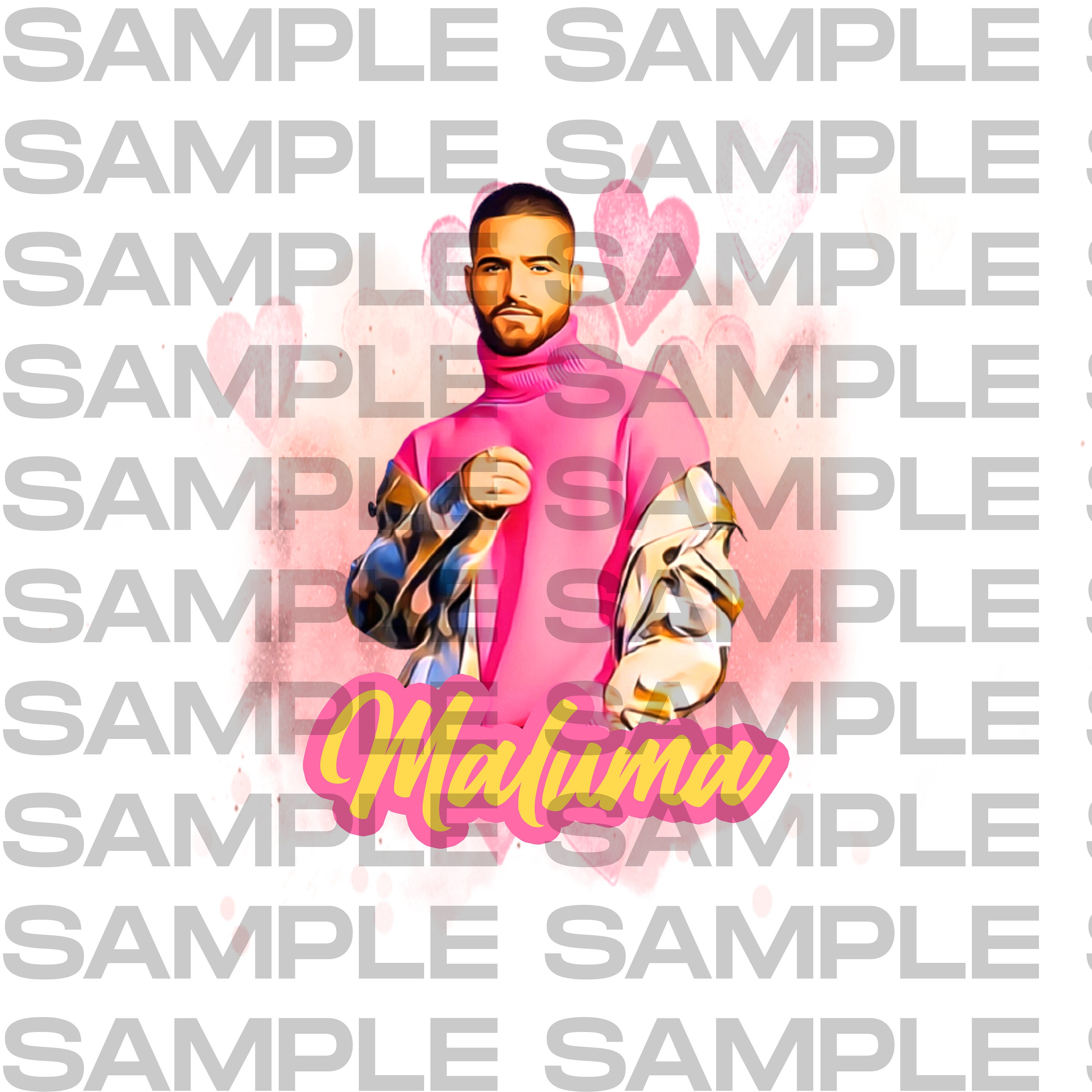 Digital Download Maluma Sublimation Clipart PNG Image and Waterslides ...