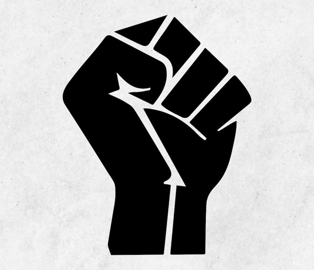 Fist Svg, Power Fist Svg, BLM Fist Svg, Black Power Fist Svg, Afro Svg ...