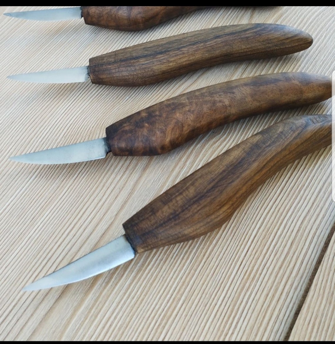 Handmade Wood Carving Knives 4.7'' (12cm) - Etsy
