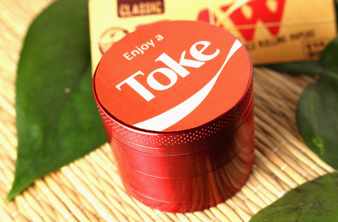 Coca Cola Herb Weed GrinderEnjoy Coke Funny Grinder Gift | Etsy