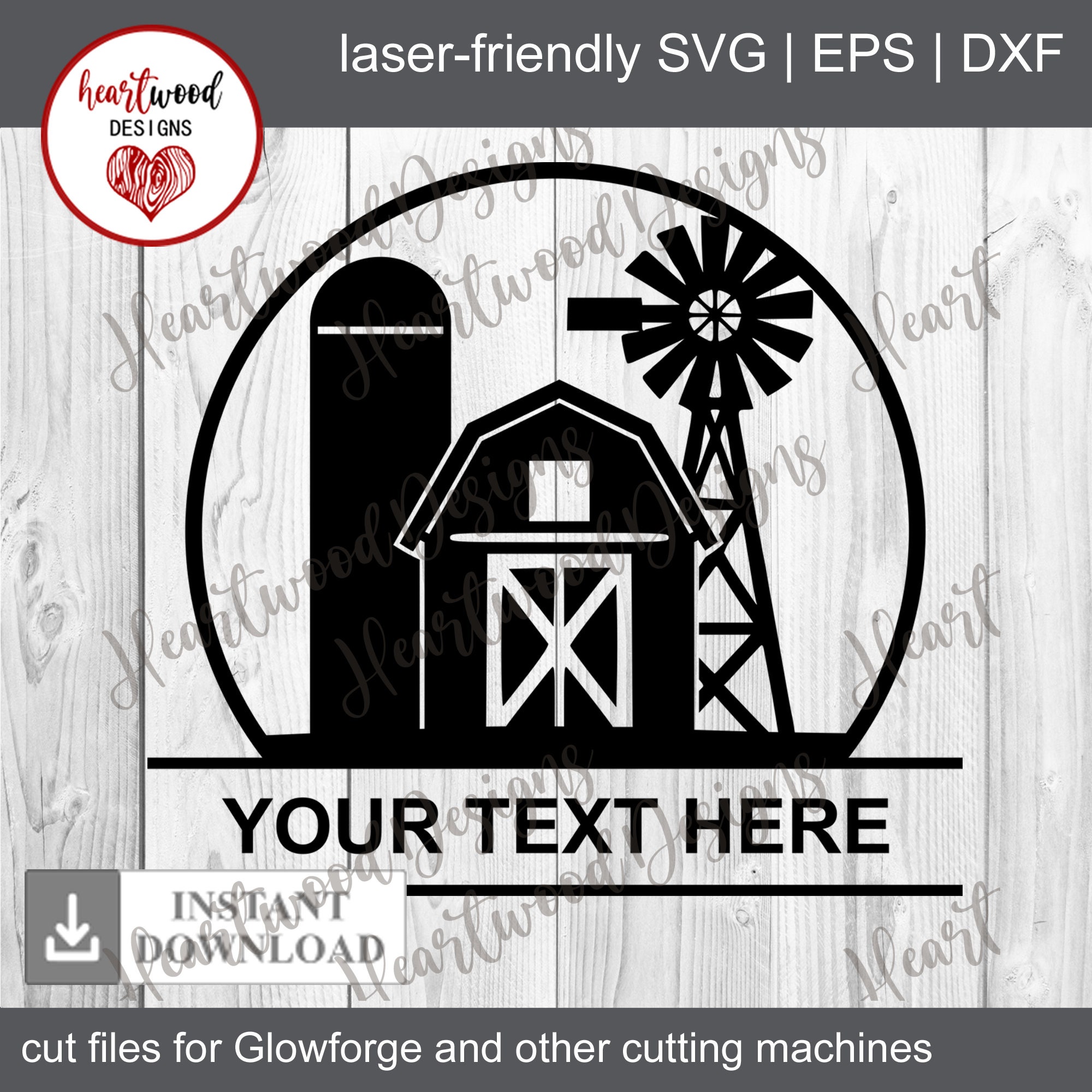 Farm Circle Frame Svg Farm Frame SVG Farm Life Svg Farm - Etsy