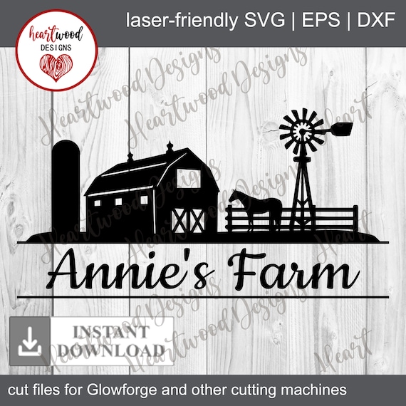 Farm Svg Farm Split Frame SVG Farm Life Svg Farm Backdrop - Etsy