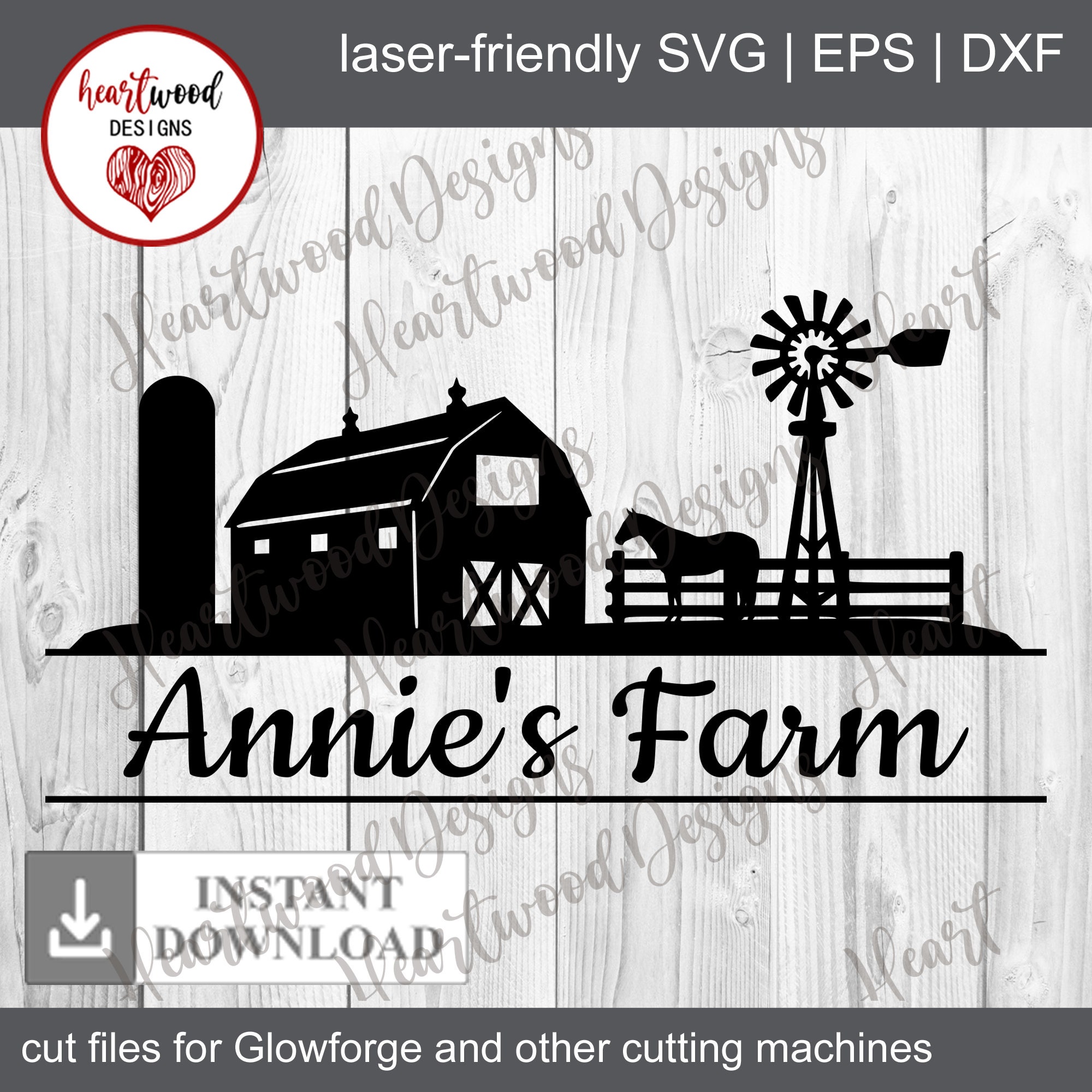 Farm Svg Farm Split Frame SVG Farm Life Svg Farm Backdrop - Etsy