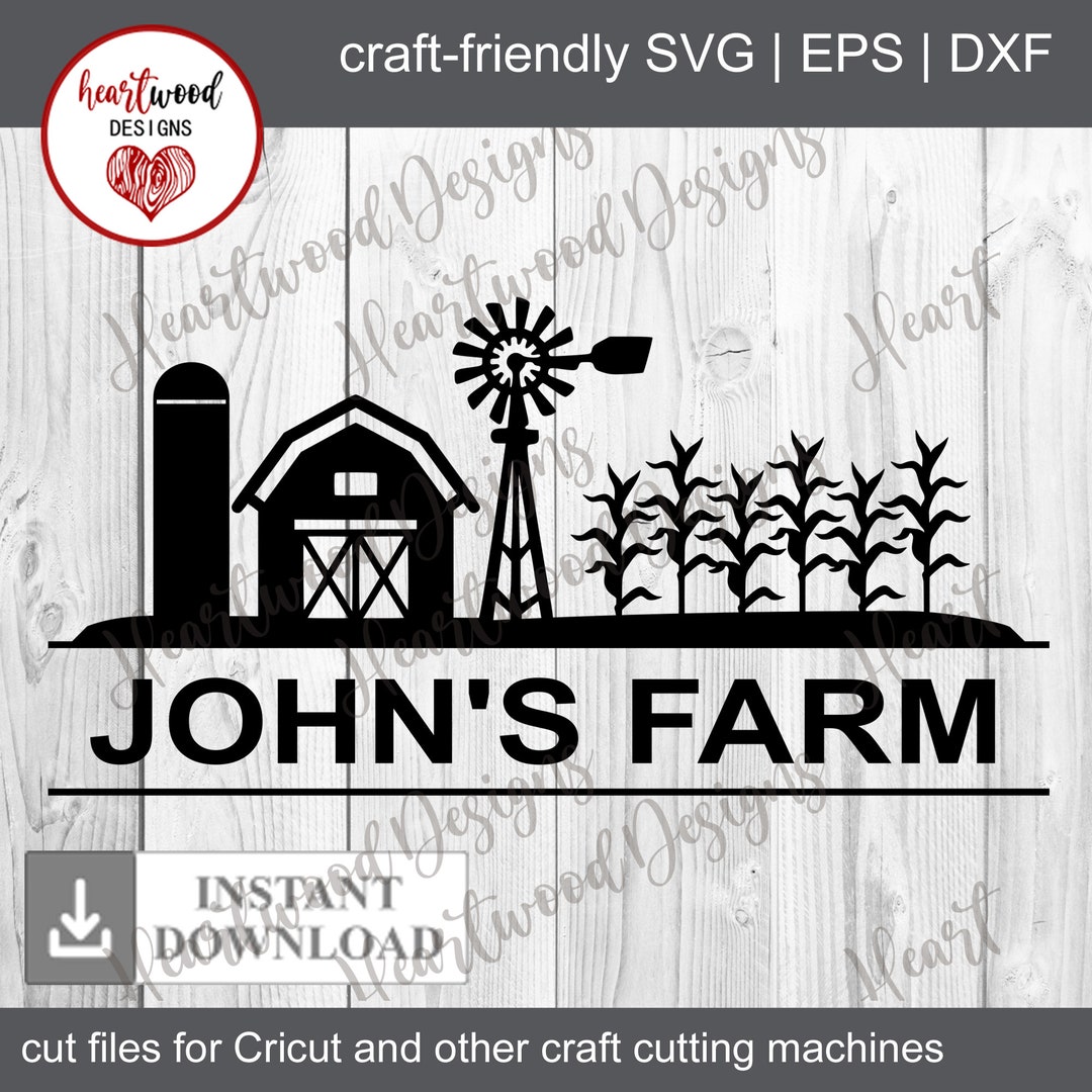 Farm Svg, Farm Split Frame SVG, Farm Life Svg, Farm Backdrop Svg, Farm ...