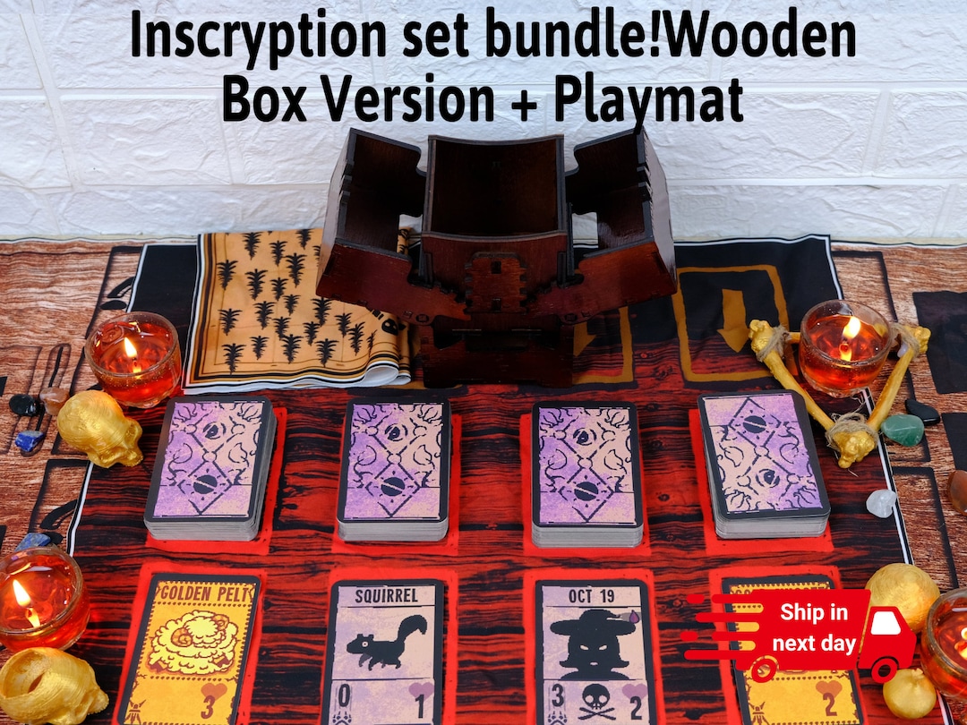 Inscryption:the Ultimate Card Game 230 Cards Game Board and - Etsy New ...