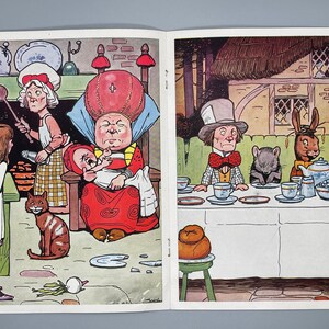 Vintage Alice in Wonderland Book, Gordon Robinson Illustrations, Samuel ...