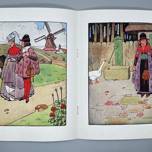 Antique Mother Goose Book, Gordon Robinson Illustrations, 1910s-20s - Etsy
