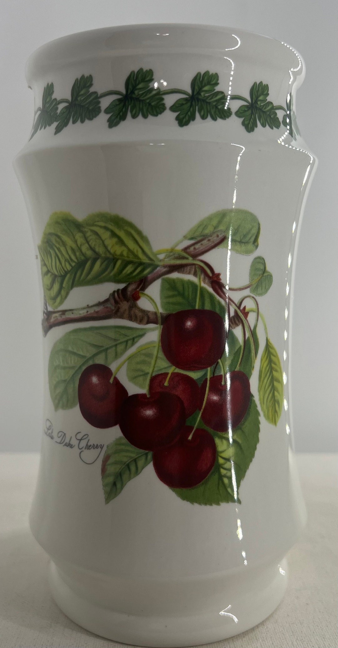 Vintage Portmeirion Vase: Botanic Garden, Late Duke Cherry, Made in ...