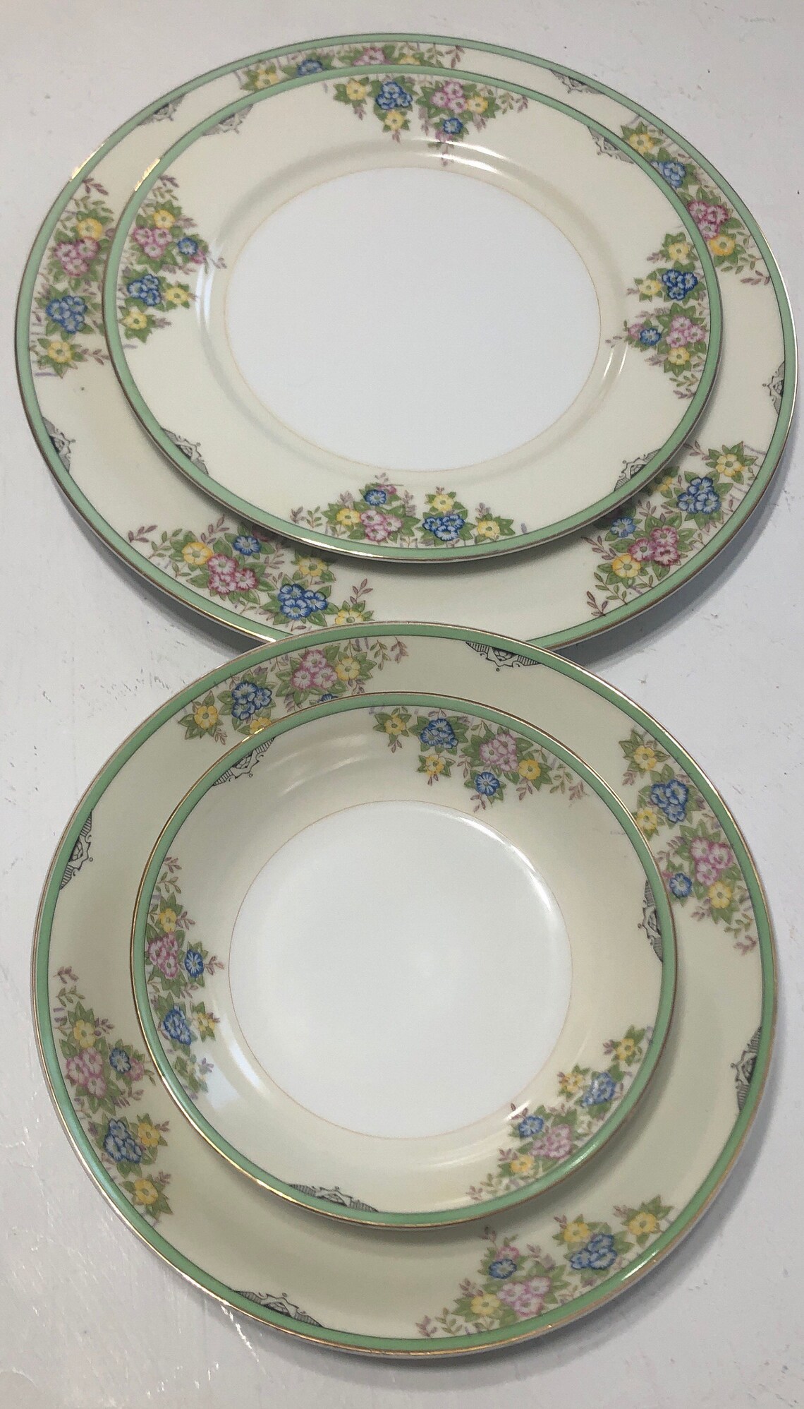 Vintage Place Setting 4 Piece Place Setting Vintage Made in - Etsy