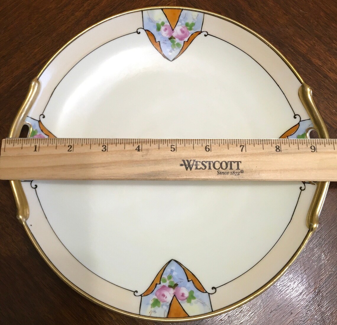 Vintage Hand Painted Cake Plate Made in Japan Vintage Plate - Etsy