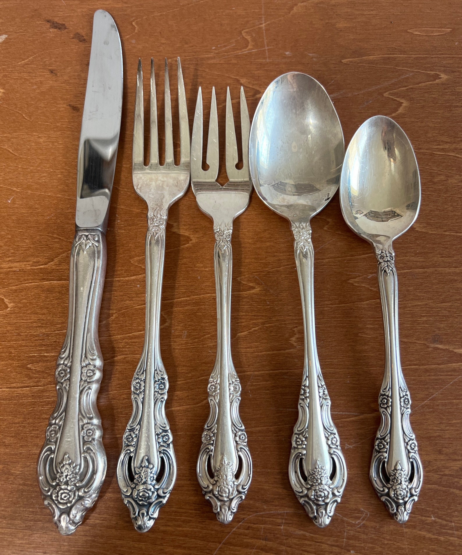 Oneida Community Artistry Silverplate Flatware, Silver Plated Flatware ...