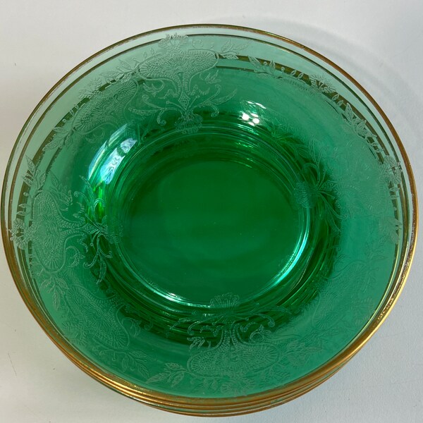 Vintage Glass Plates - Etsy