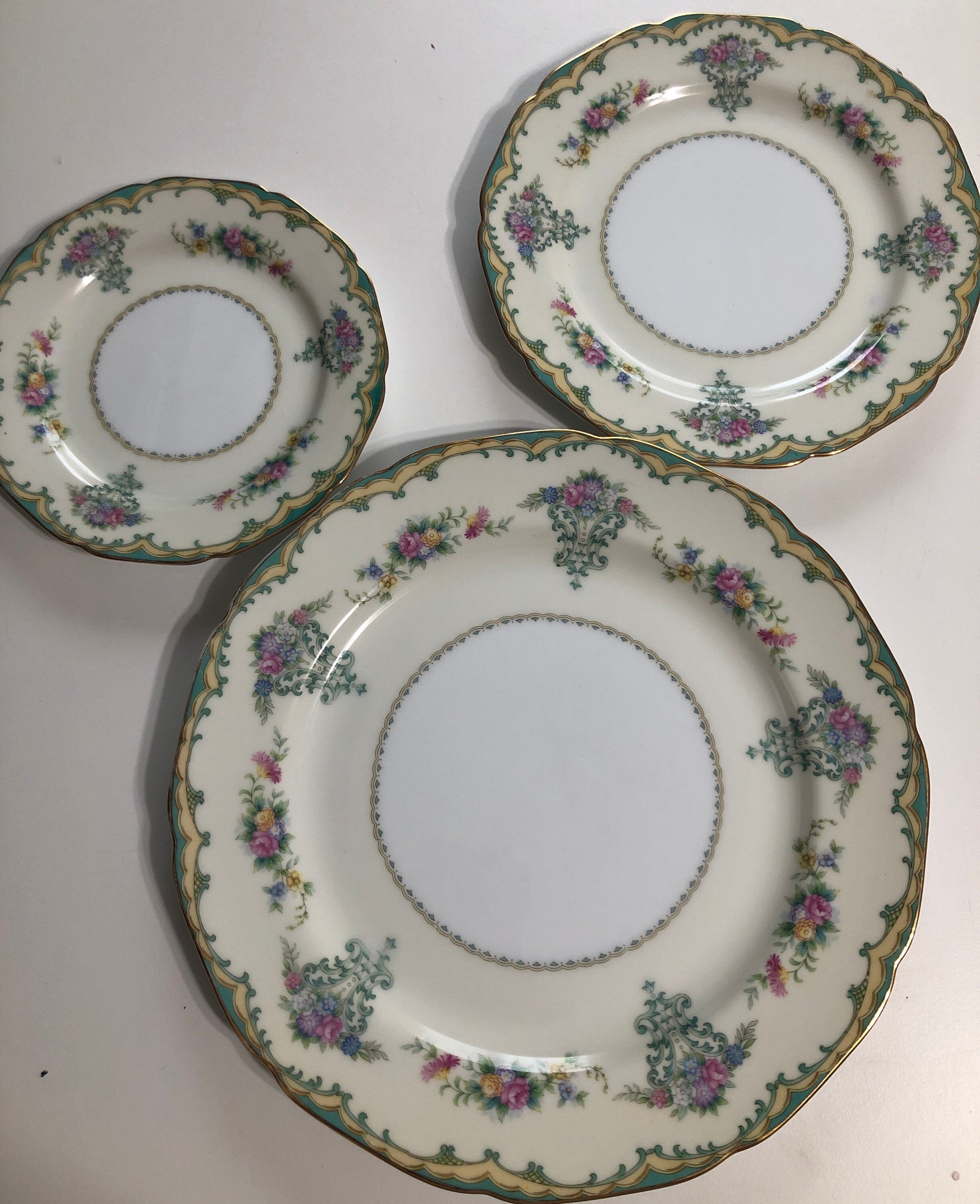 3 Piece Place Setting Vintage Noritake M Japan Vintage China - Etsy