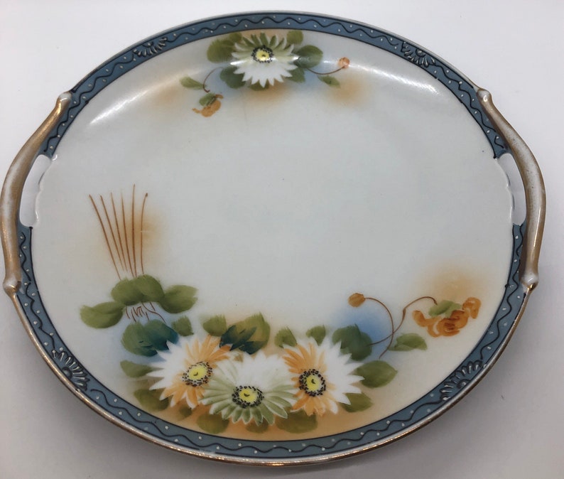 Vintage Cake Plate, Made in Japan, Vintage Plate, 9.5" Plate - Etsy