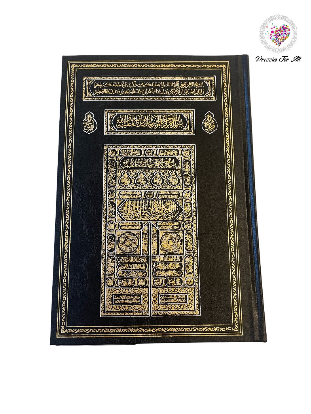 Black & Gold Kabah Themed Holy Quran arabic Script - Etsy UK