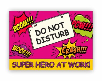 Super Hero Work - Etsy