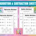 Preschool Worksheets 50 Pages Numbers, Counting, Math, Alphabet, Shapes ...