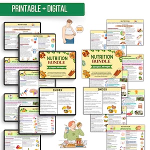 Nutrition Study Guide Bundle: NCLEX Edition (PDF Download) - Etsy