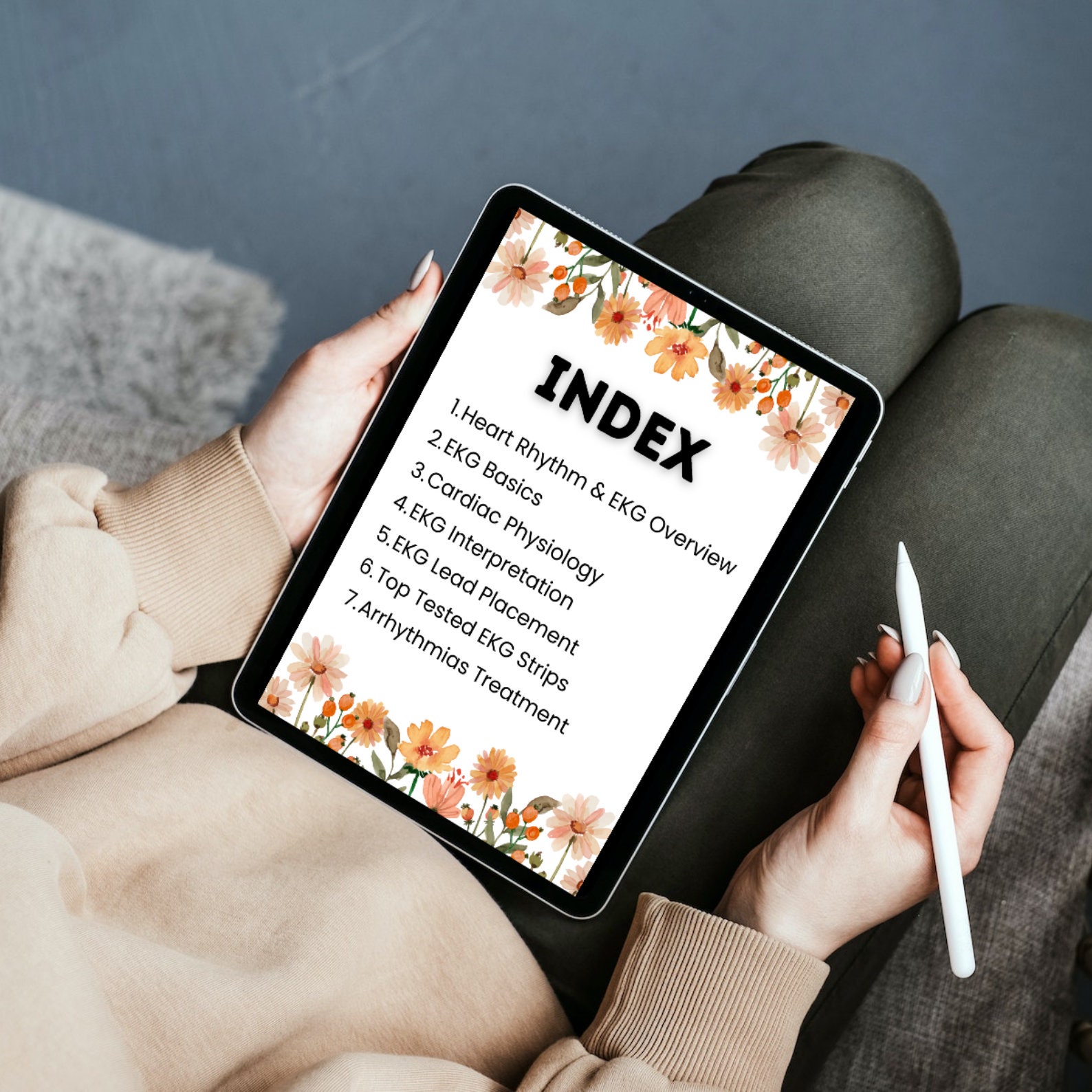 EKG Study Guide for Nursing Students BLS/ACLS Rhythms, Interventions ...