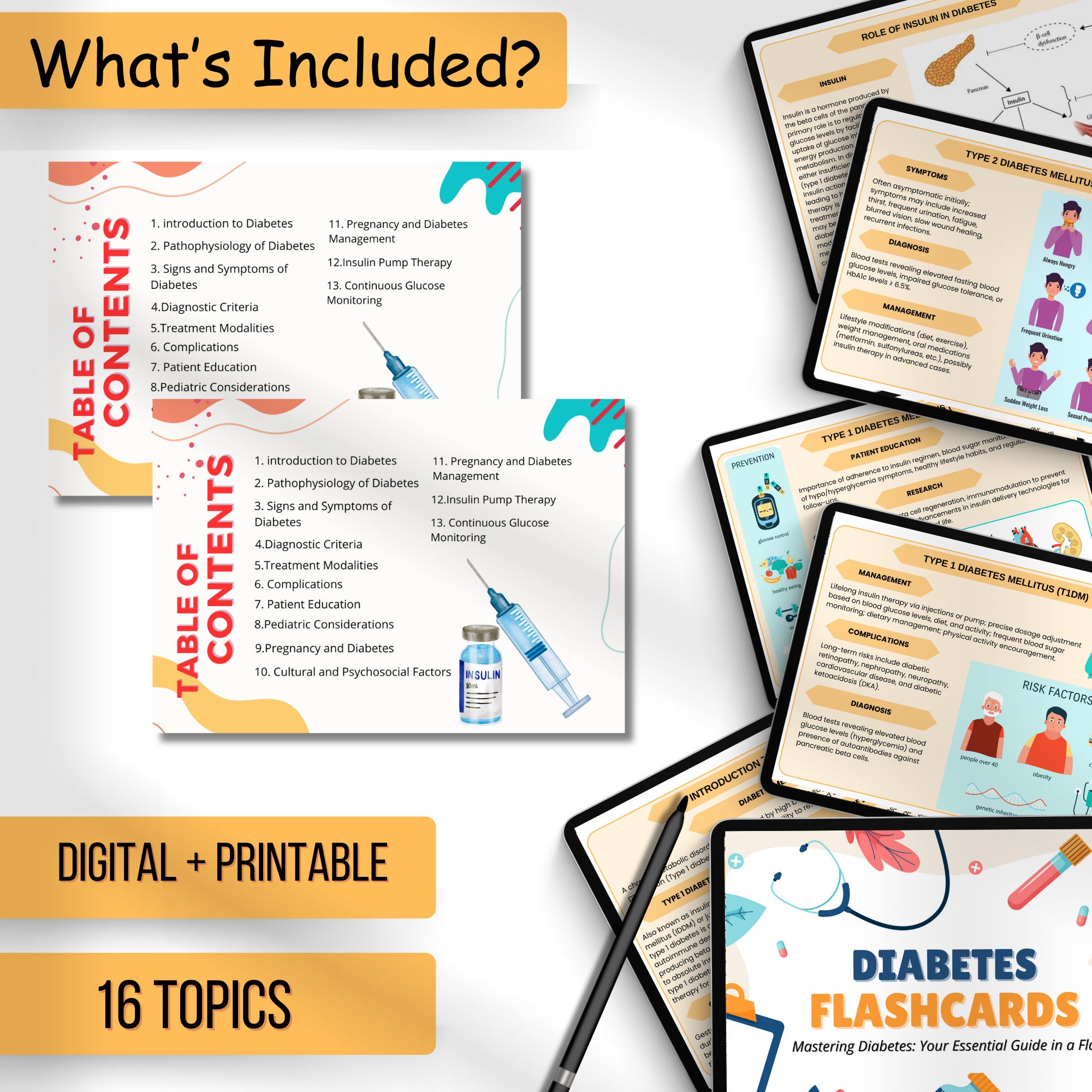 Diabetes Mellitus Flash Cards | Insulin Dosing | | Nursing Revision ...