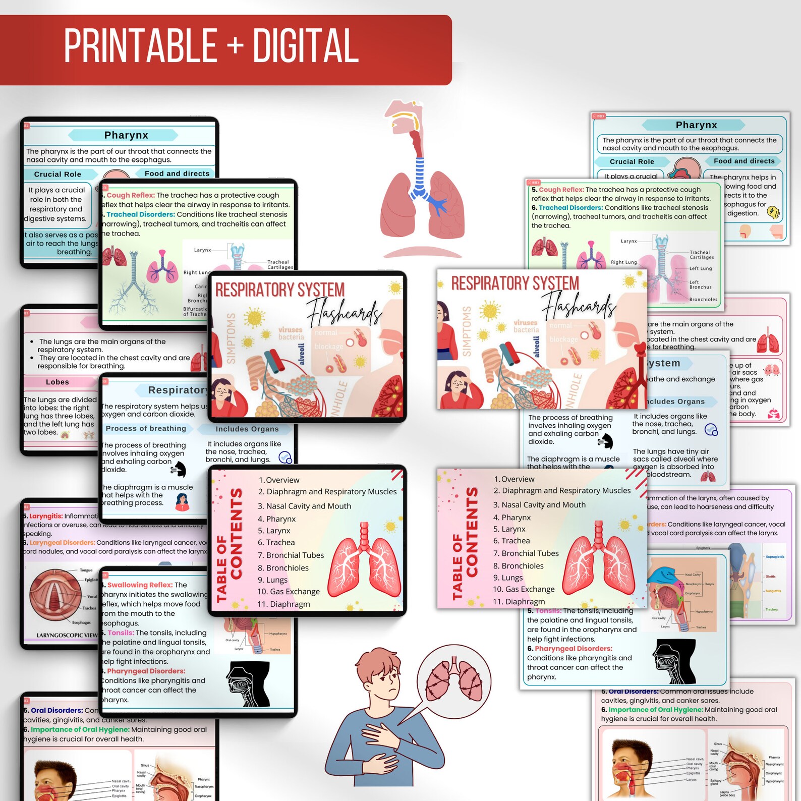 Respiratory System Flashcards | Med Surg Nursing Study | Study Notes ...