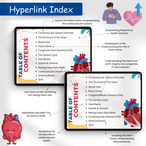 Cardiovascular System Flashcards Hyperlinked PDF| 100+ Cards | Nursing ...