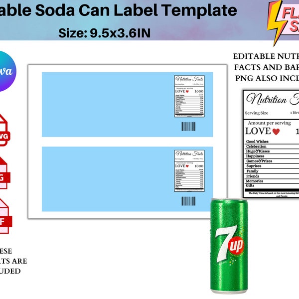 Soda Can Wrapper - Etsy