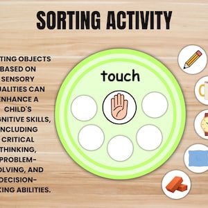 Five Senses Sorting Activity: Preschool Learning Printable (digital ...