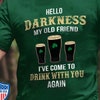 Funny St Patricks Day Shirt Fupped Duck Green Long Sleeve Tee - Etsy