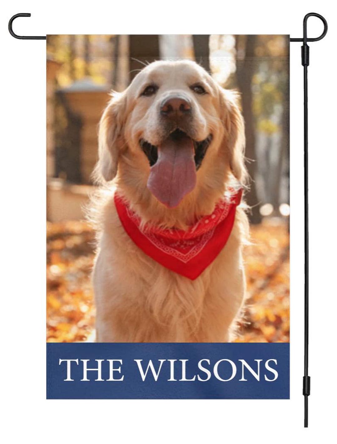 Dog Cat Pet Personalized Custom Photo Garden Flag, Personalized Pet ...