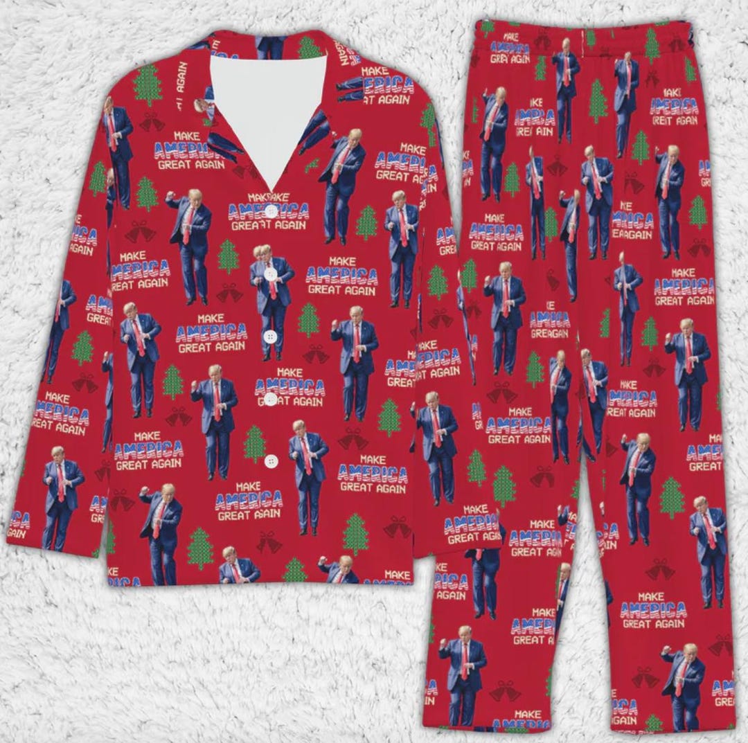 Trump Dancing Pajamas: MAGA Political Sleepwear - Etsy