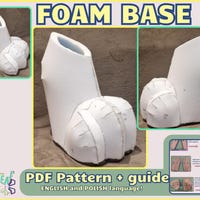 Foam Slim Plantigrade Fursuit Feet Base - Etsy