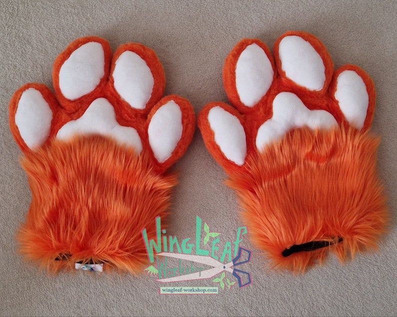 Fluffy Handpaws PDF Pattern Detailed Instructions/guide Available for ...