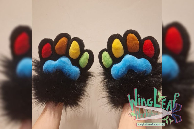 Cute Handpaws PDF Pattern Detailed Instructions/guide Available for ...