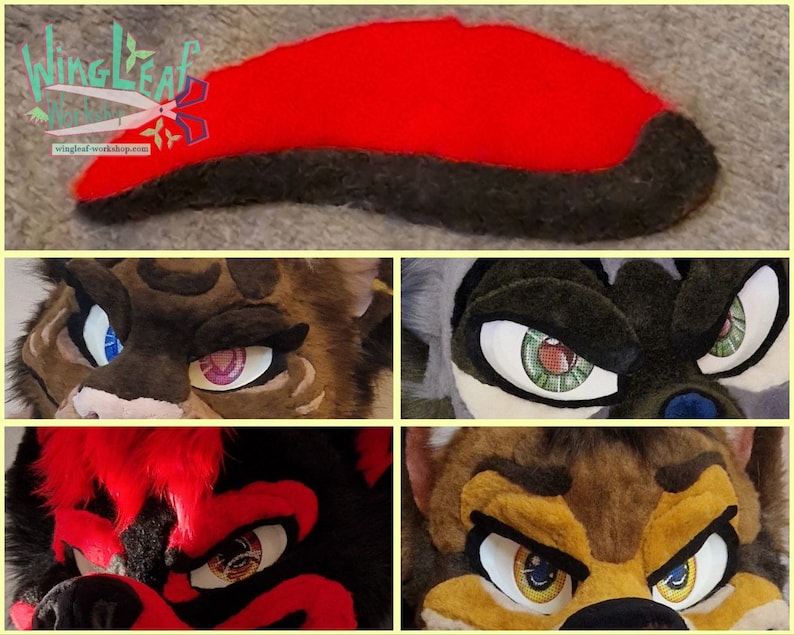 Magnetic Fursuit Eyelids – DIY Tutorial (PDF Guide) - Etsy