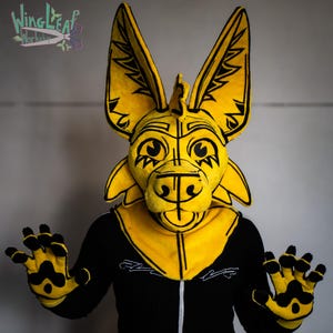 Sketch - Style Dog — New SLIM Unique Fursuit Mini Partial Premade ...