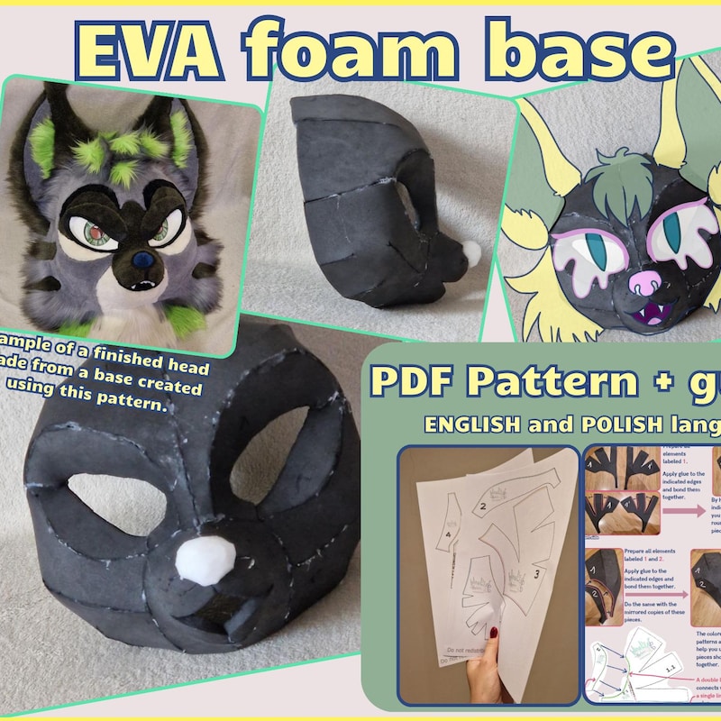 Kemono Head Base - Etsy
