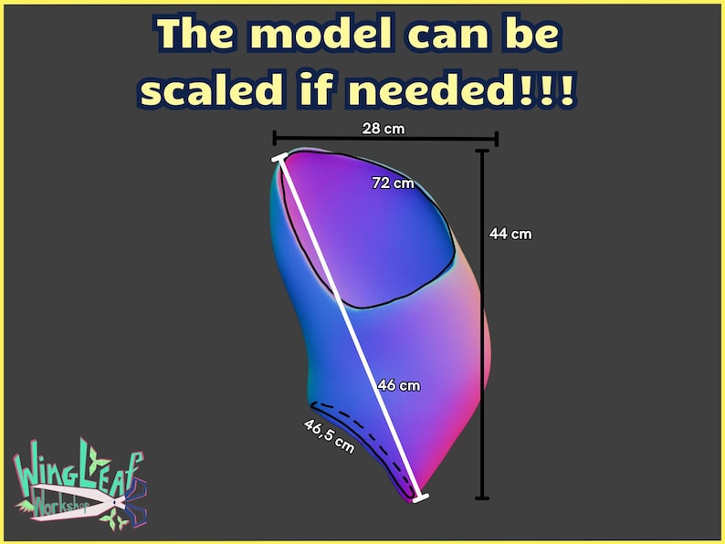 Digitigrade Fursuit Knees Base - 3D Model STL (digital Download) - Etsy
