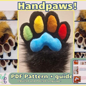 Cute Handpaws PDF Pattern + Detailed Instructions/guide - Available for ...