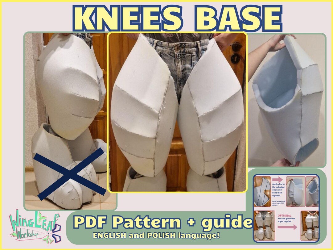 Digitigrade KNEES Base Fursuit PDF Pattern Detailed Guide Cute Canine ...