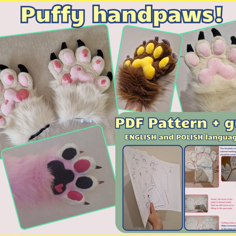 Paws Pattern - Etsy