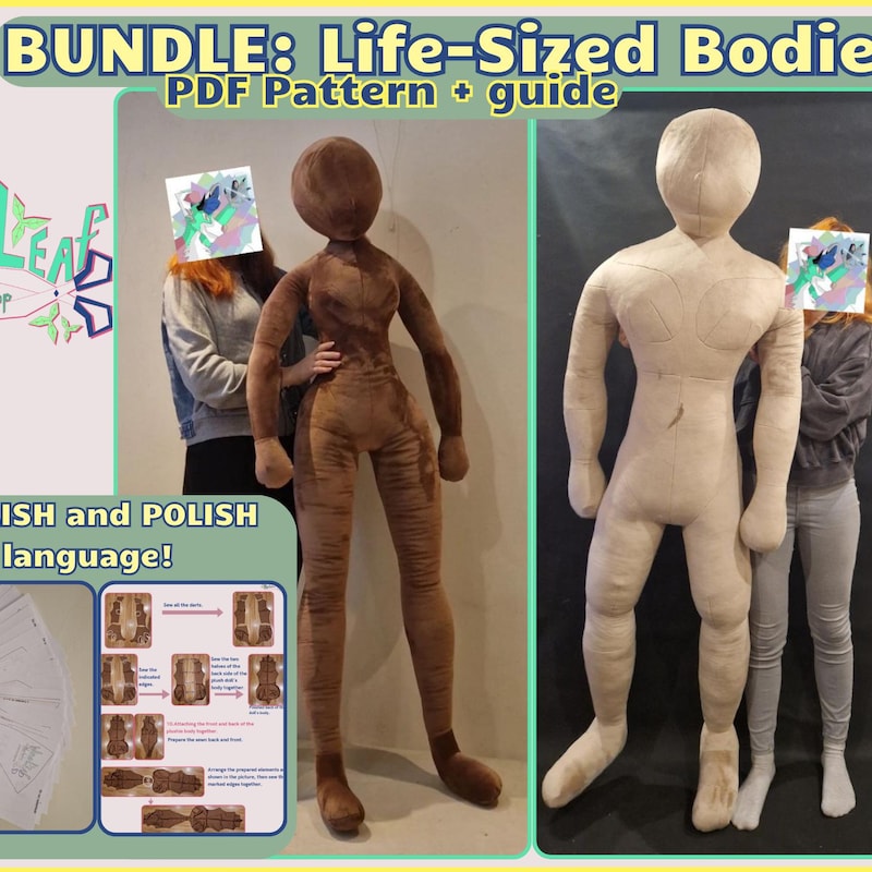 Plush Doll Pattern - Etsy